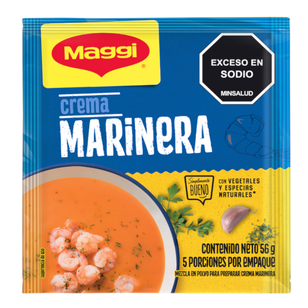 Crema Maggi Marinera Sobre 56Gr | SuperBooM
